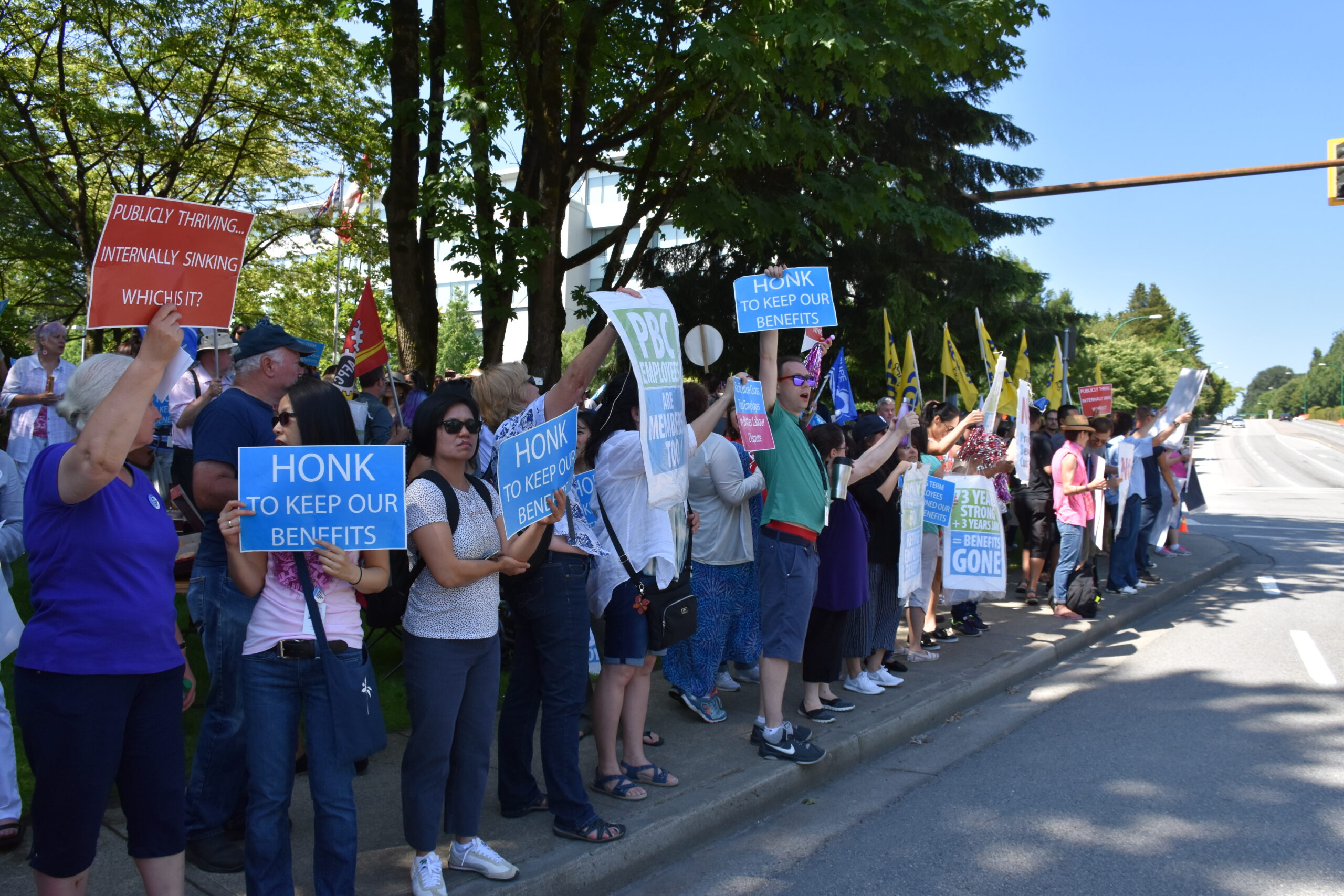 CUPE 1816 Rally for Benefits