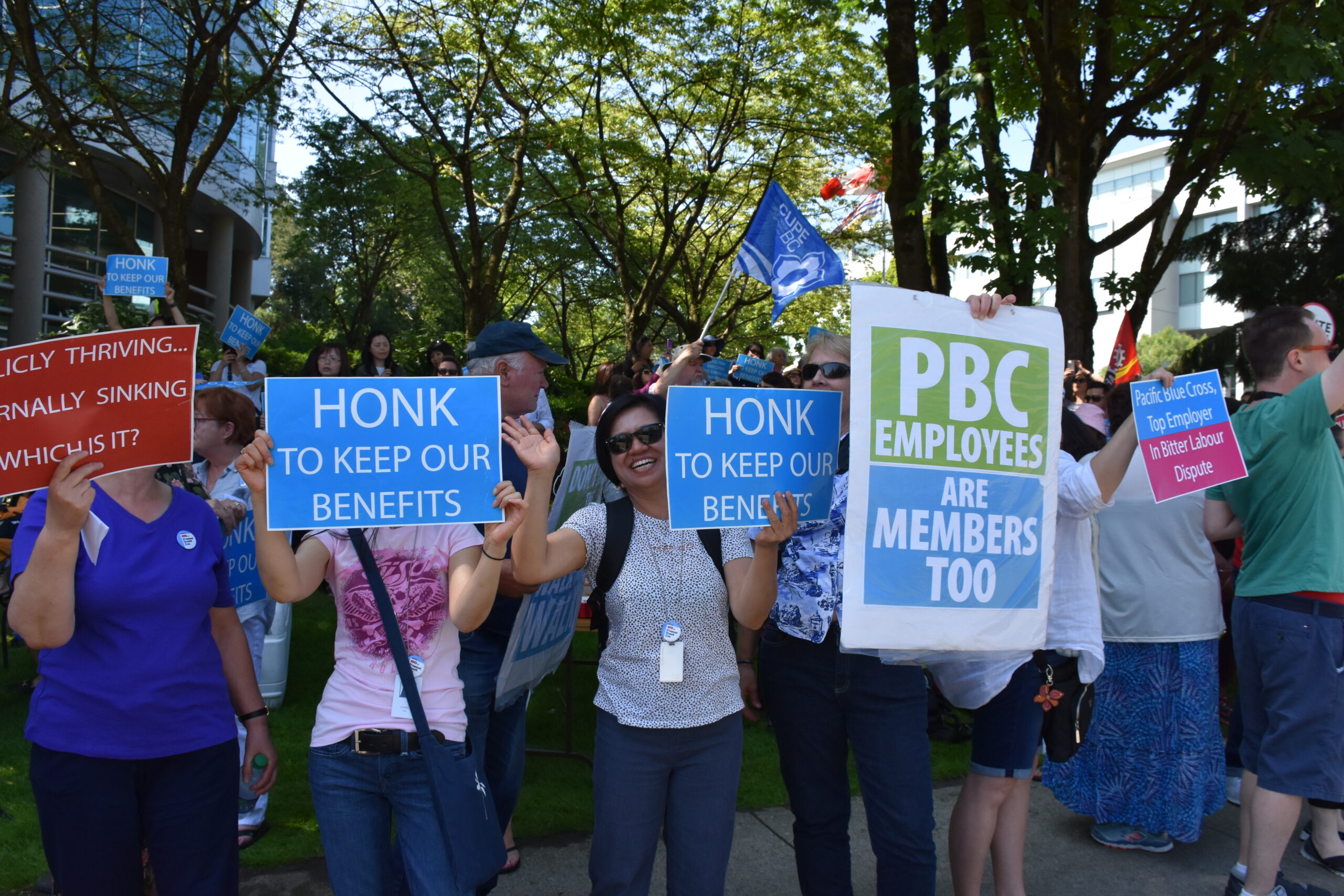 CUPE 1816 Rally for Benefits