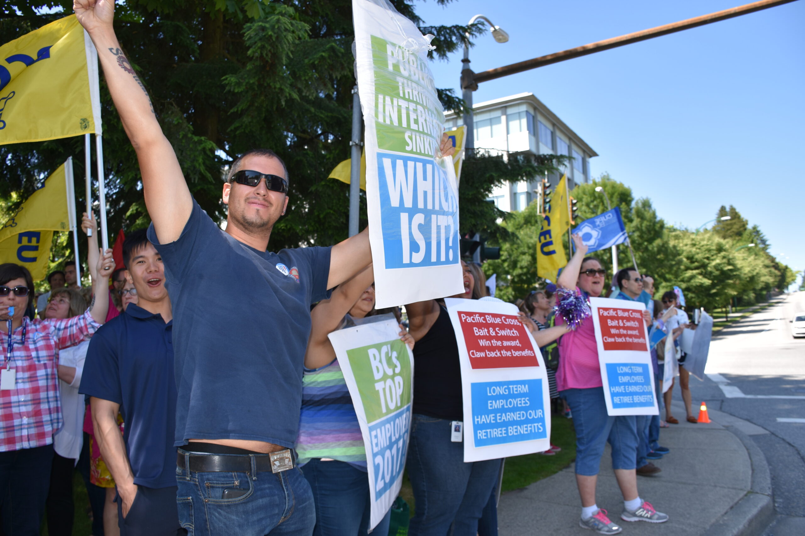 CUPE 1816 Rally for Benefits