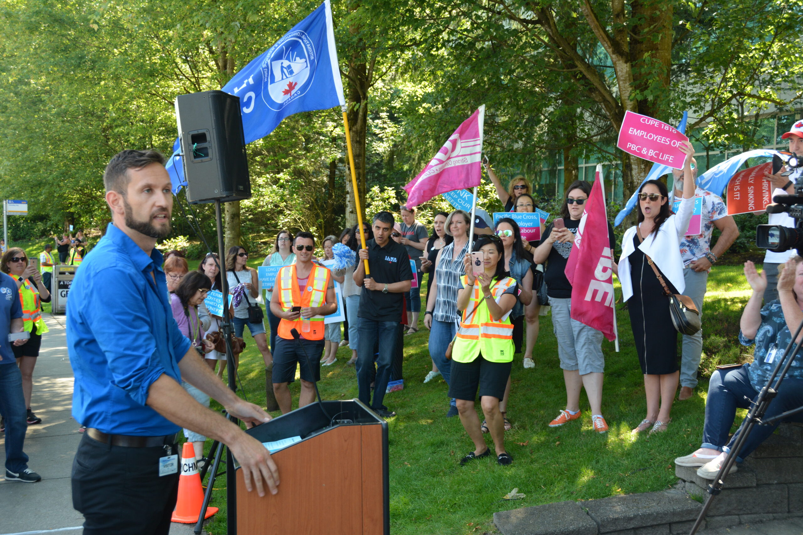 CUPE 1816 Rally for Benefits