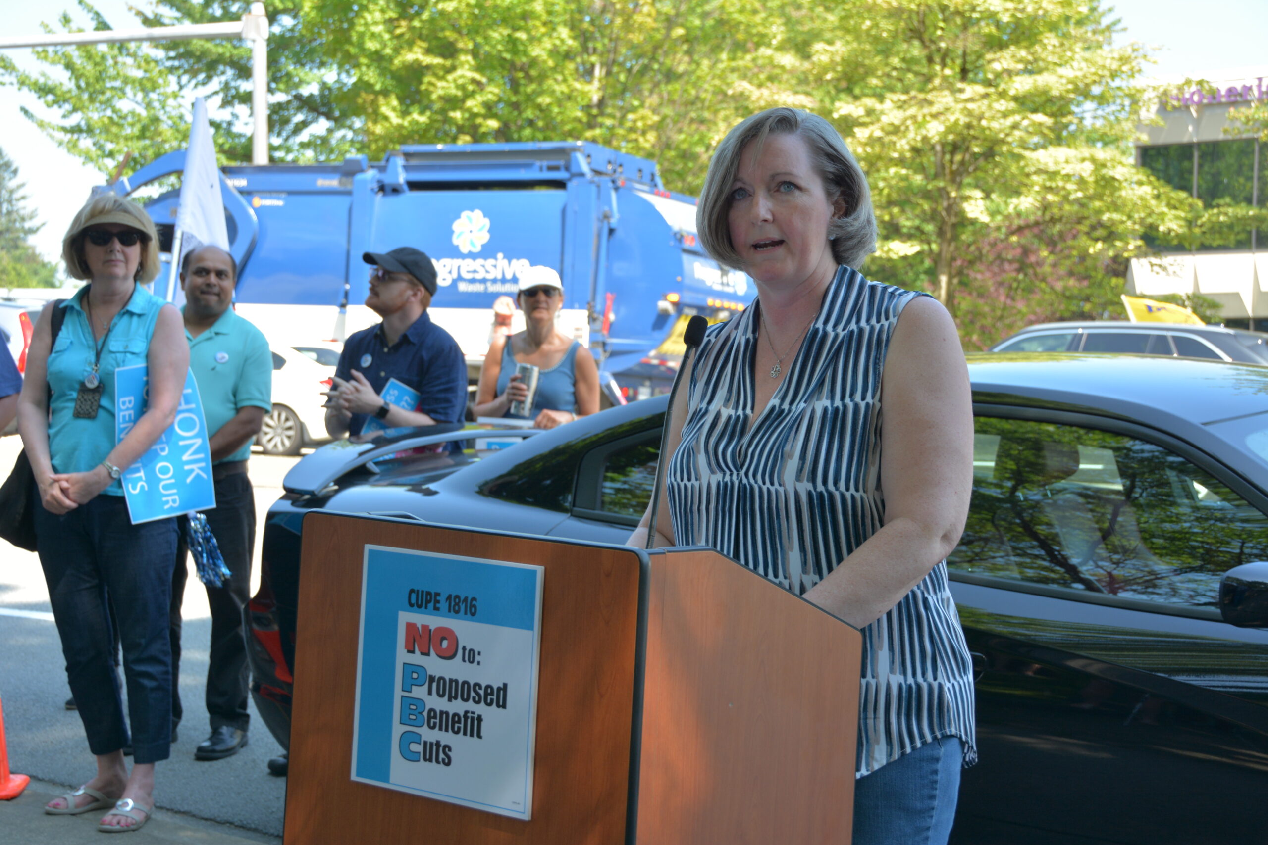 CUPE 1816 Rally for Benefits