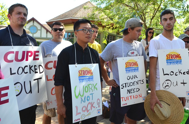 CUPE 401 Support Rally