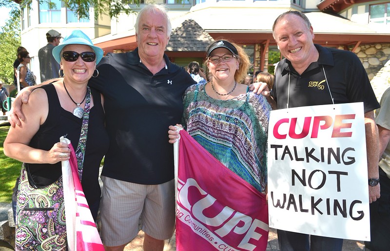 CUPE 401 Support Rally