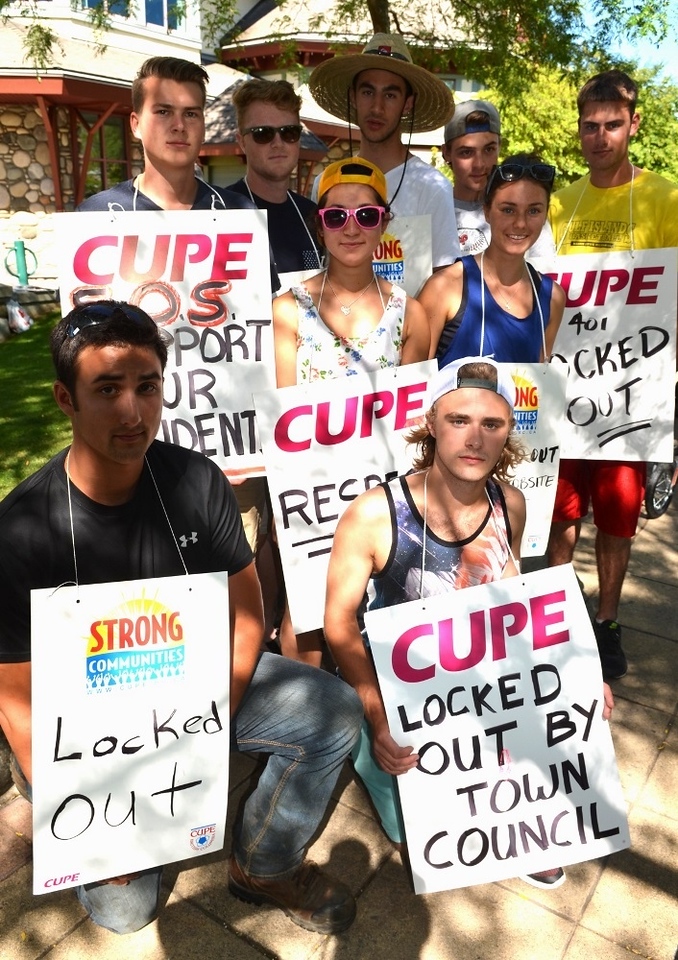 CUPE 401 Support Rally