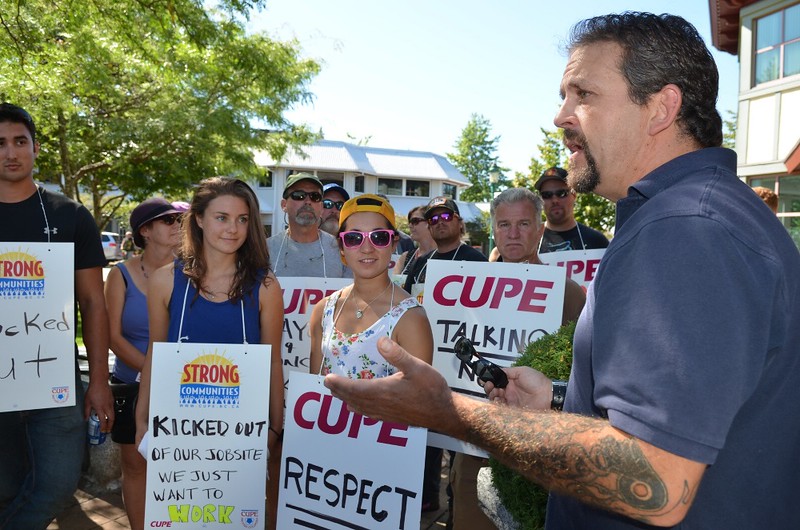 CUPE 401 Support Rally