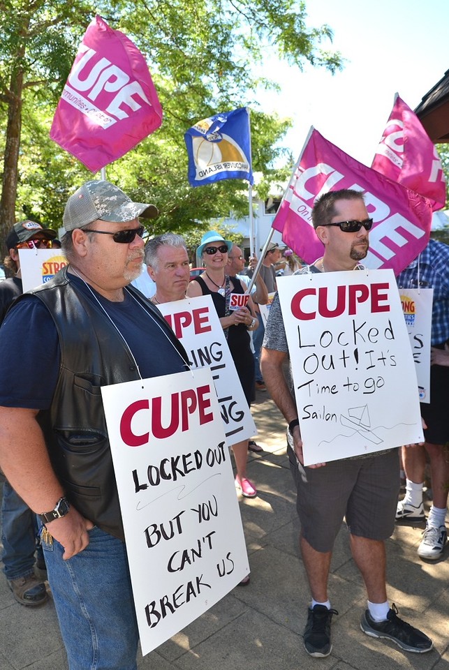 CUPE 401 Support Rally