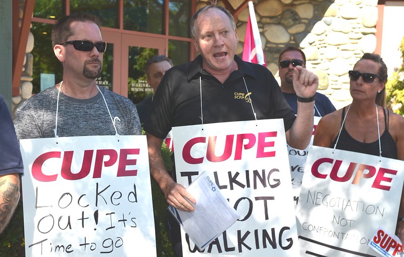 CUPE 401 Support Rally