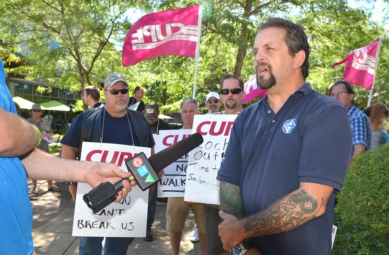 CUPE 401 Support Rally
