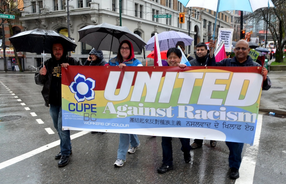CUPE BC marches to end racial discrimination