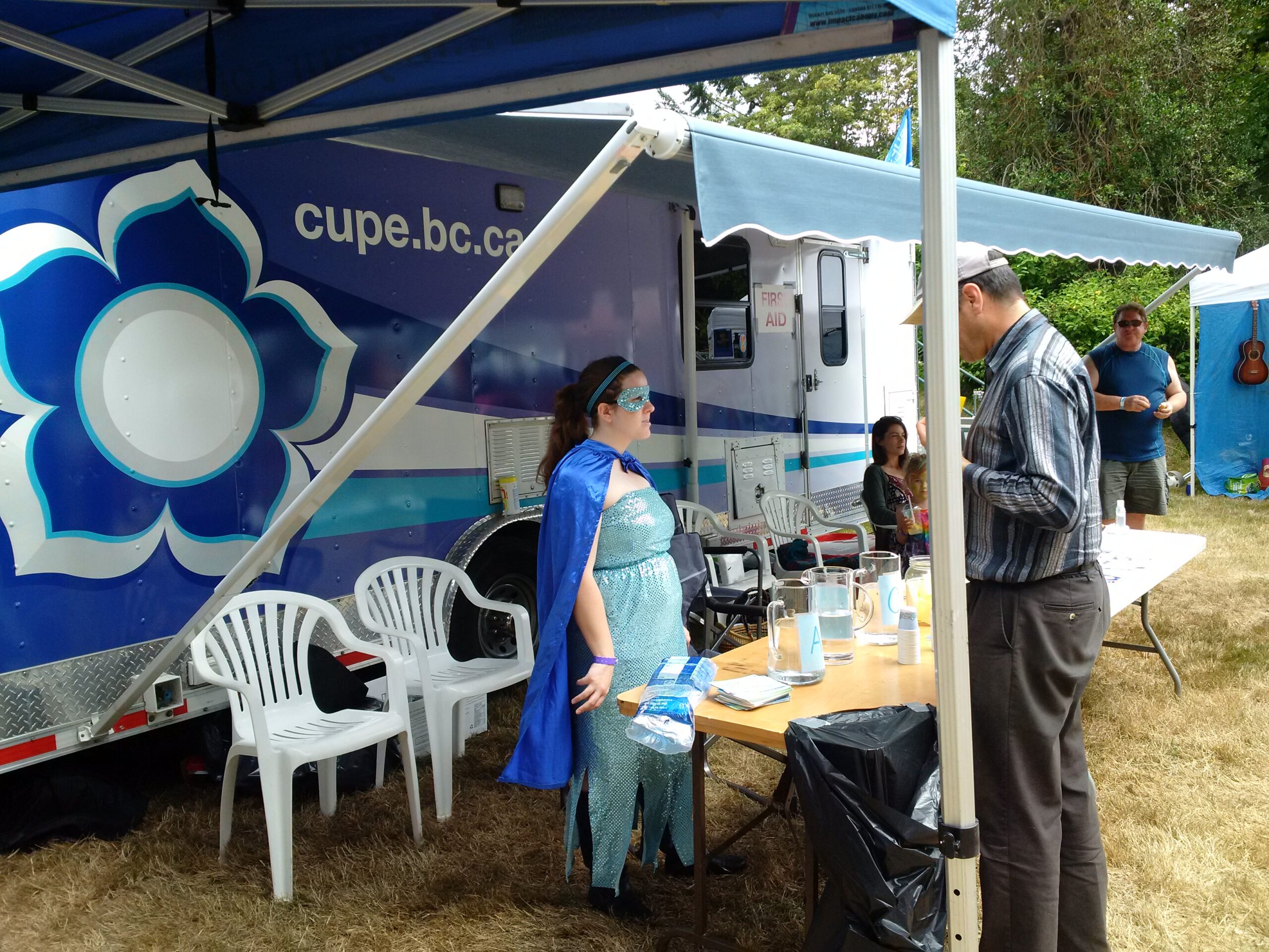 CUPE Locals at Island Folk Fest & Vancouver Island MusicFest