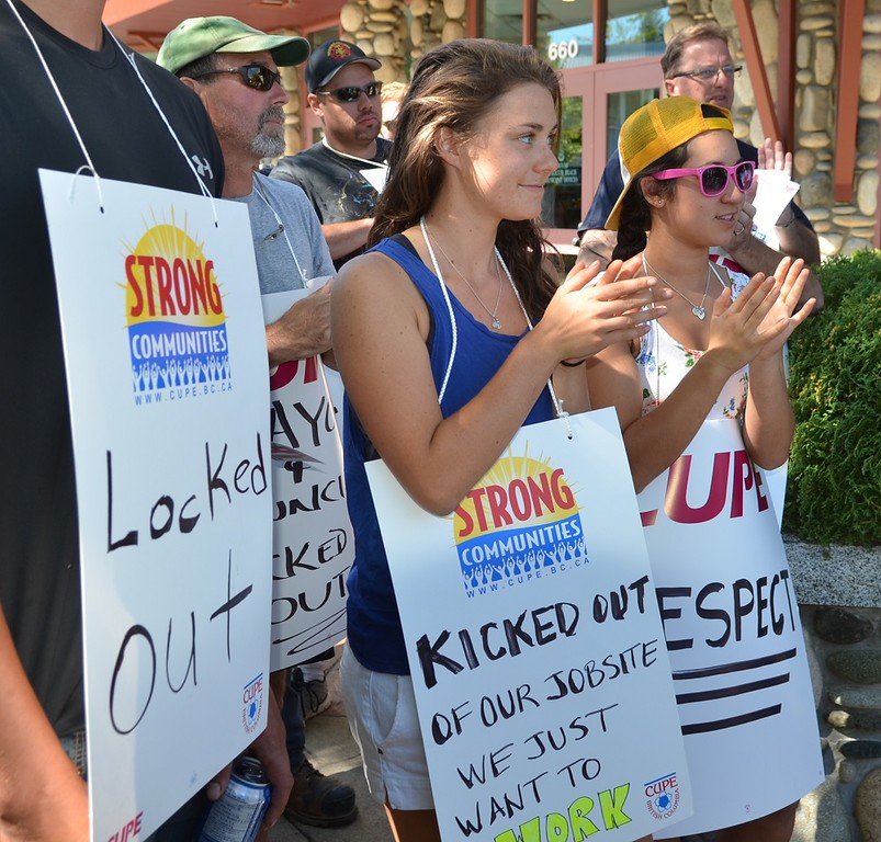 CUPE 401 Support Rally