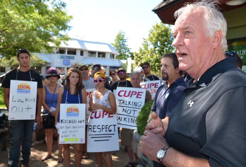 CUPE 401 Support Rally