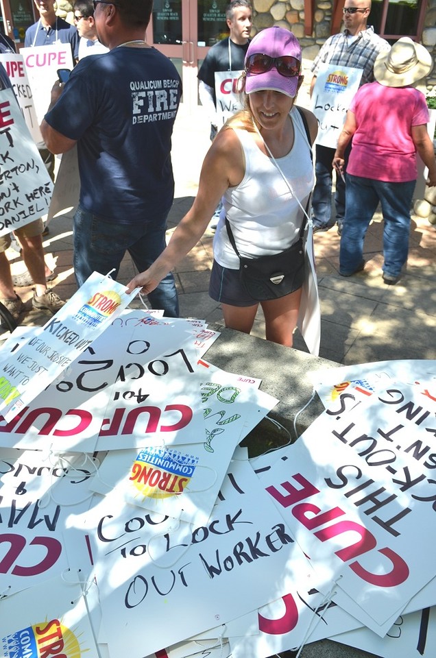 CUPE 401 Support Rally