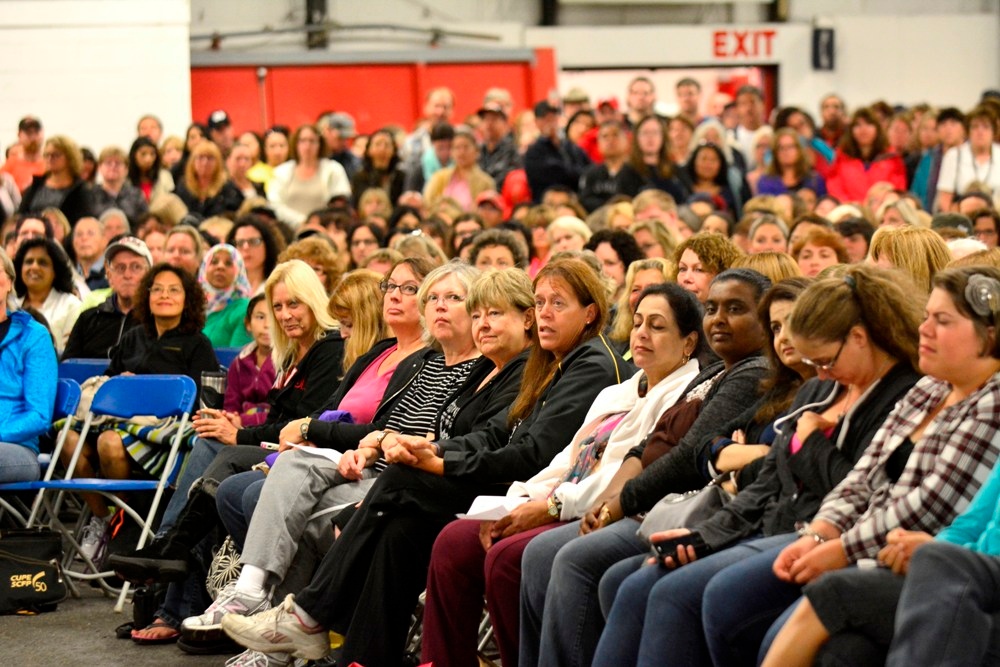 CUPE BC President meets with Surrey K-12 Local on “first day of school"