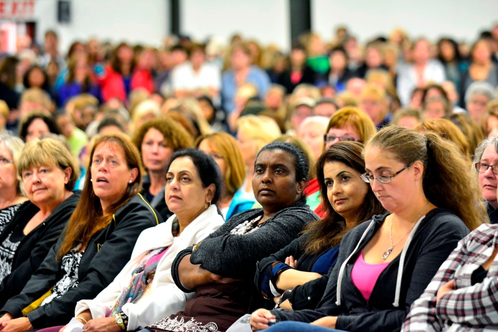 CUPE BC President meets with Surrey K-12 Local on “first day of school"
