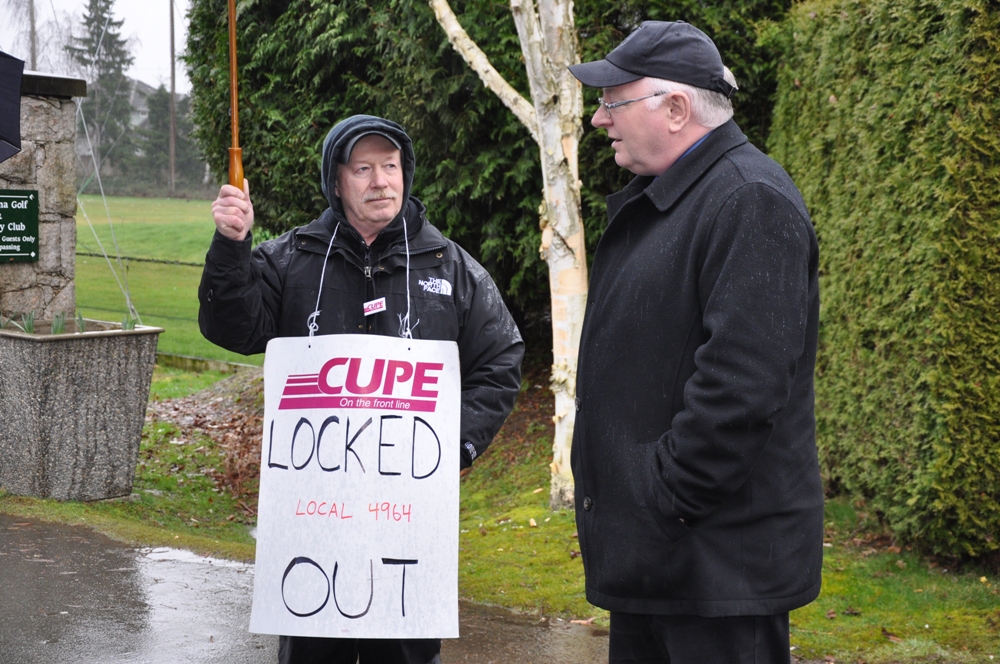 CUPE 4964 Quilchena Golf & Country Club lockout Feb 28 2013