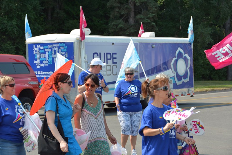 Prince George Pride Parade July 2015